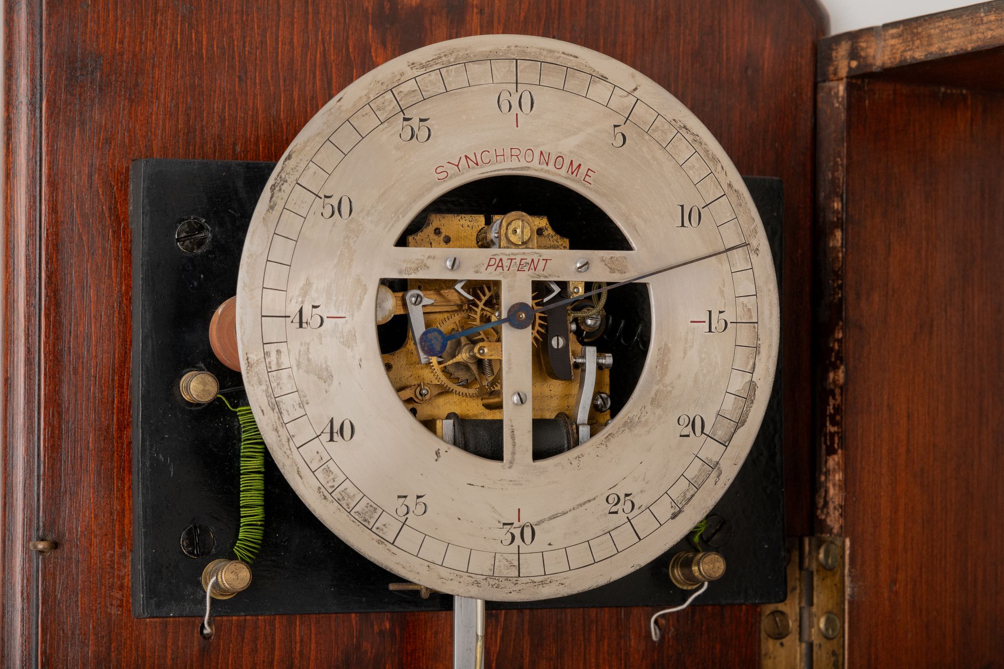 Electric regulator with mercury bob, 1897 – The Clockworks